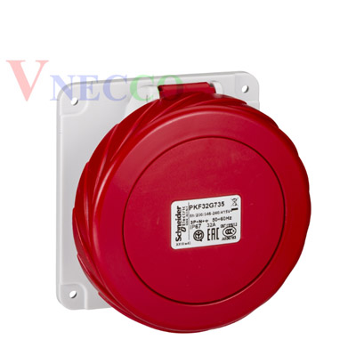 Ổ cắm âm Schneider PKF16G723 16A 2P+E 230V
